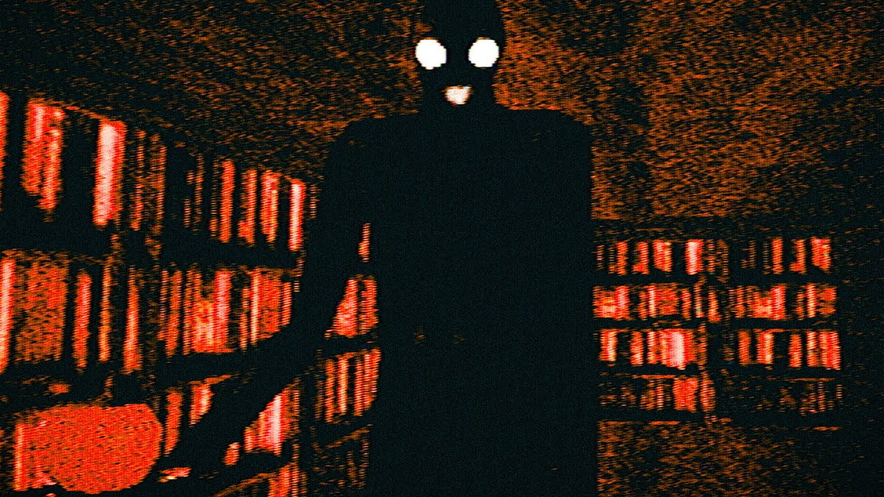 Shhh... Something's stalking me in the library... - YouTube