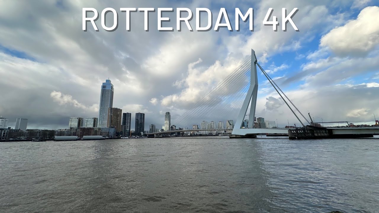 Rotterdam 4K - Downtown Walking Tour - YouTube