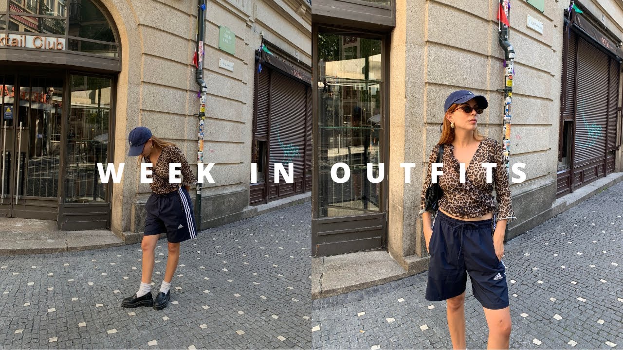 week in outfits - YouTube