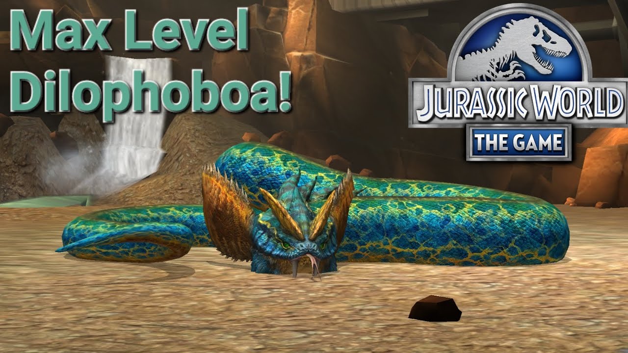Max Level Dilophoboa! (Jurassic World The Game) - YouTube
