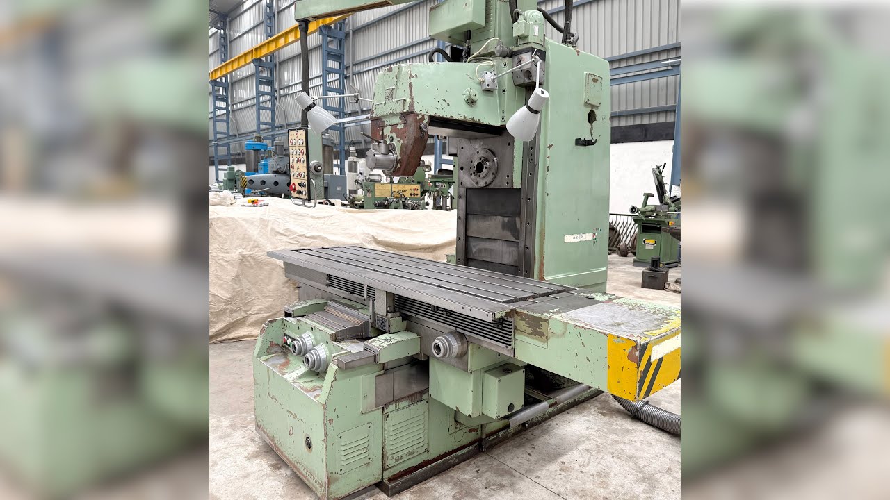 Heavy-Duty Horizontal Bed Milling Machine - TOS (Czech Republic ...