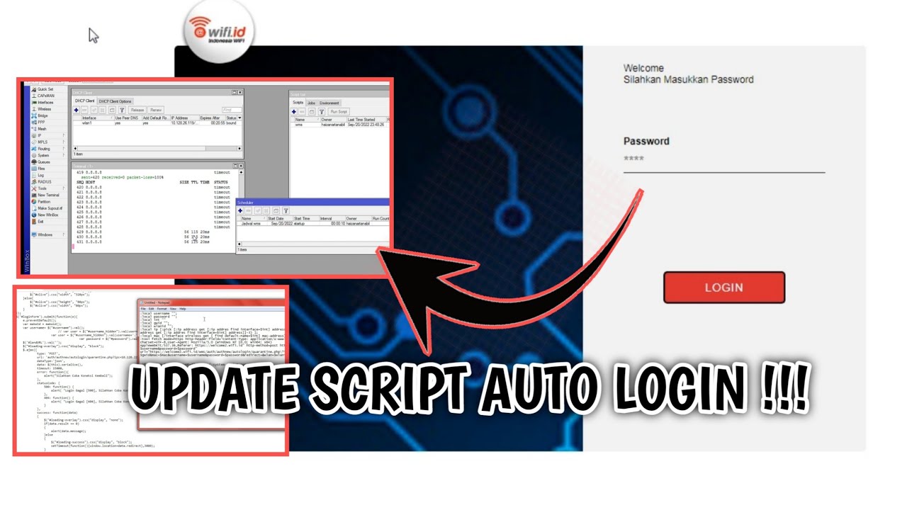 Download udate script auto login wms terbaru 2022-2023 - YouTube
