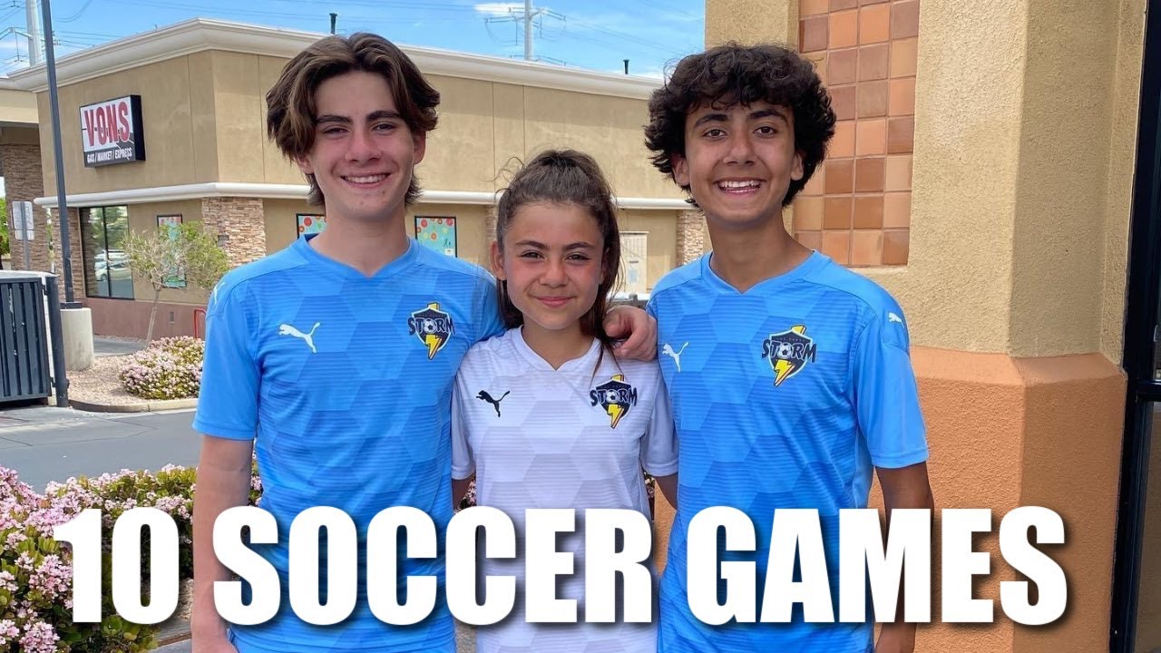 HOW DID WE DO IT? 3 KIDS AND 10 SOCCER GAMES IN ONE WEEK | COMPETITIVE ...