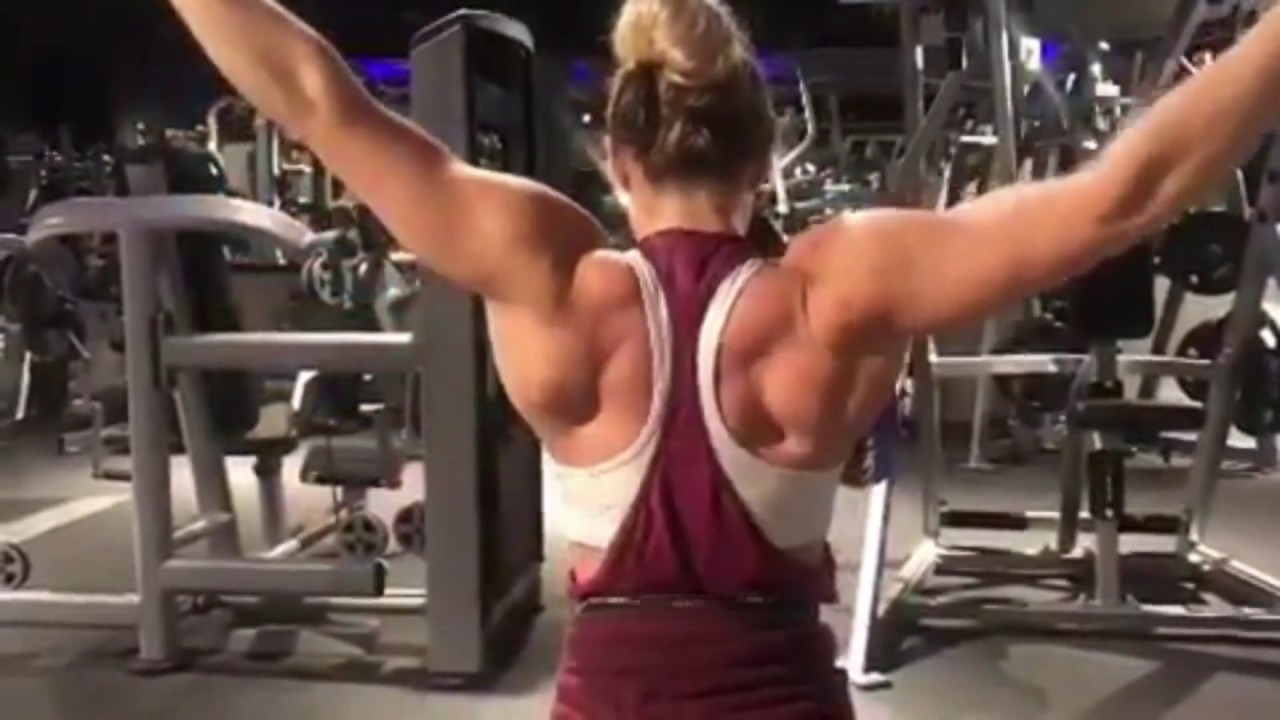 Michelle Jones - Bodybuilding Figure Girl Workout - YouTube
