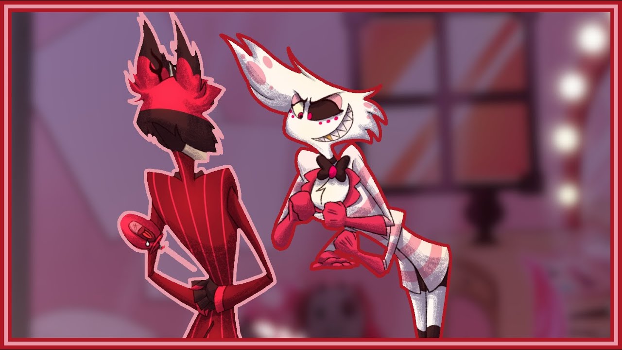 Angeldust & Alastor Lay the Ground Rules For a Fun Night - YouTube