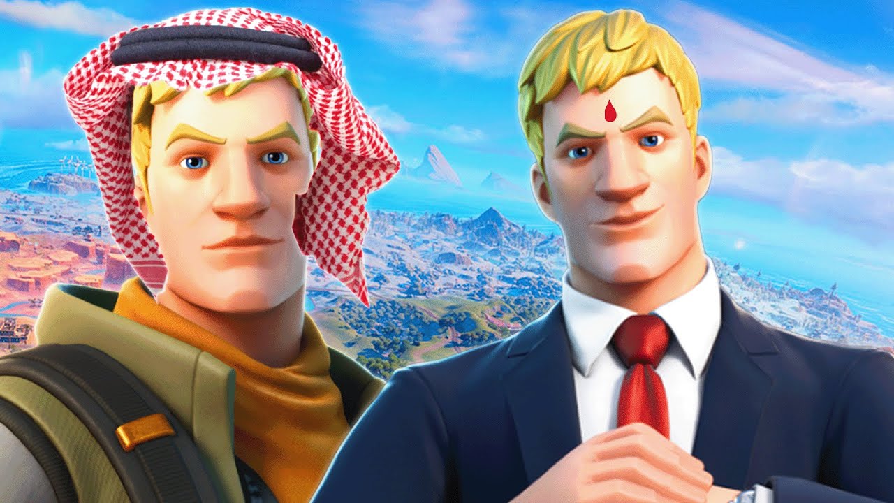 Arab Guy Meets Indian Guy In Fortnite - YouTube