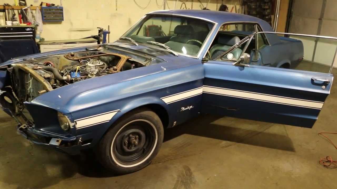 1968 Ford Mustang High Country Tribute For Sale~Acapulco Blue~289 ...
