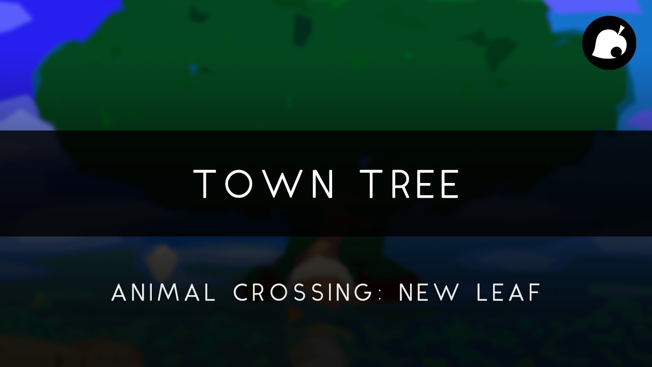 Animal Crossing: New Leaf: Town Tree Arrangement - YouTube