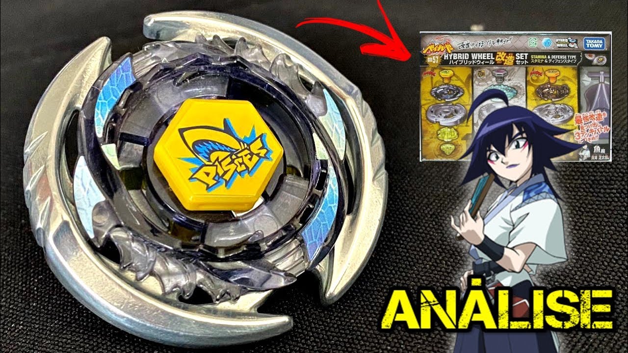 Analisando BB-57 Thermal Pisces T125ES - Metal Fight Beyblade - YouTube