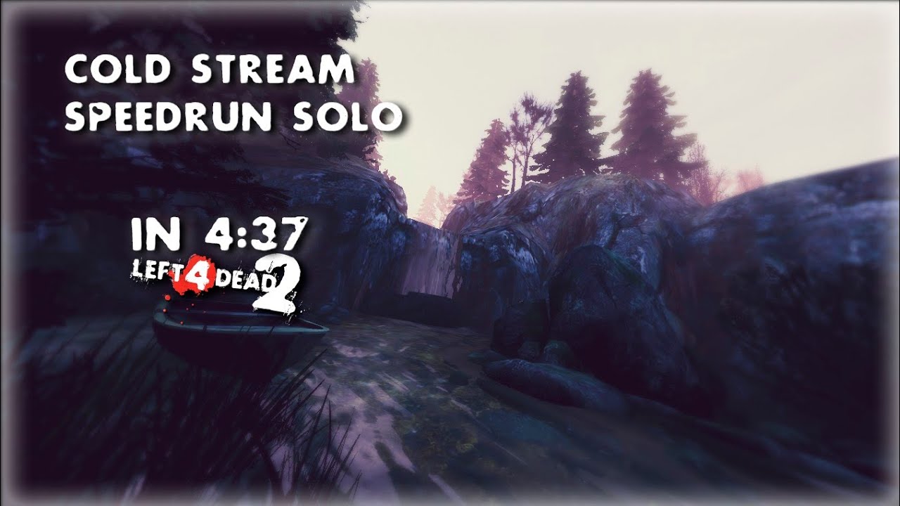 L4D2 - Cold Stream in 4:37 [Solo - TAS] (Pistol Only) - YouTube