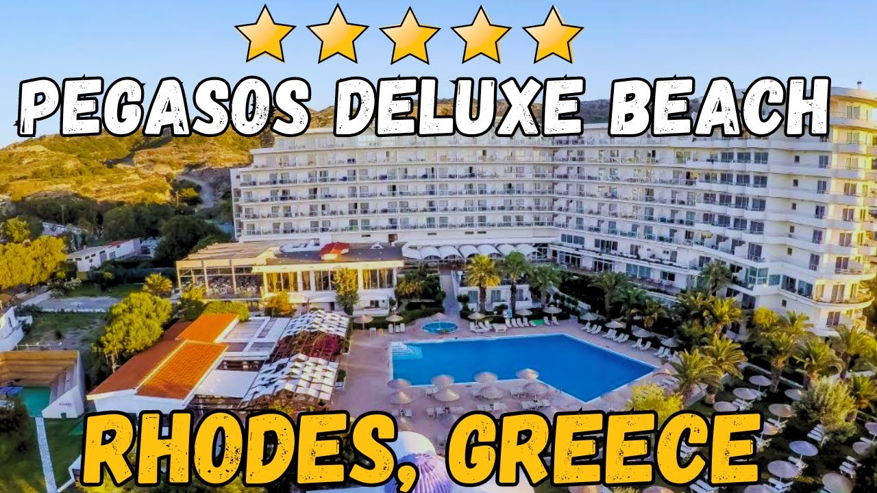 Pegasos Deluxe Beach Hotel Rhodes Review | Luxury Stay Near Faliraki ...