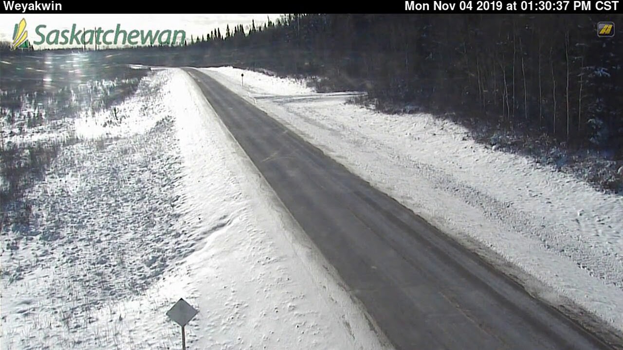 Weyakwin, Saskatchewan Road Cam October 31-November 7, 2019 - YouTube