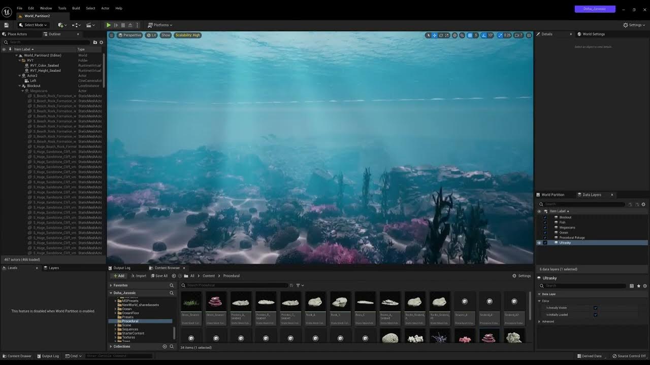Underwater Scene UE5 (Oceanology + UDS) - YouTube