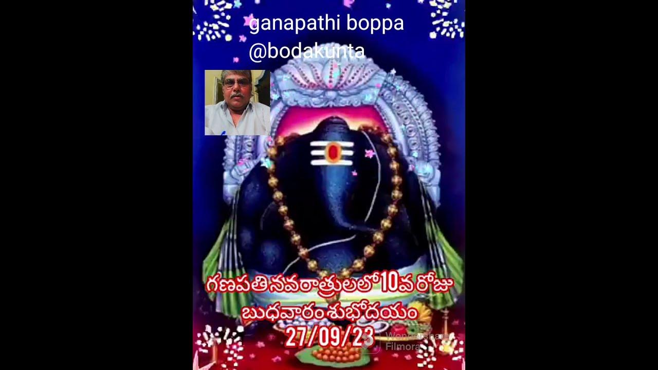 created by bodakunta, Hom ganapathi boppa morya. - YouTube