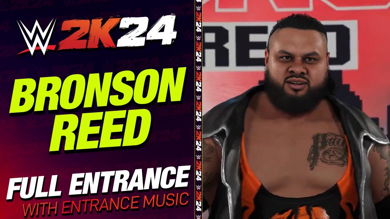 BRONSON REED WWE 2K24 ENTRANCE - #WWE2K24 BRONSON REED ENTRANCE - YouTube