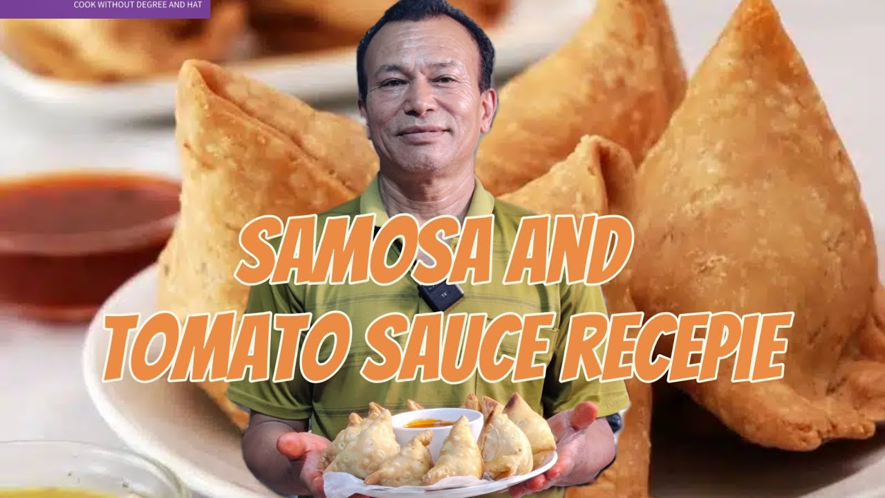 Samosa and tomato sauce recipe (समोसा र सस् बनाउने तरिका) - YouTube