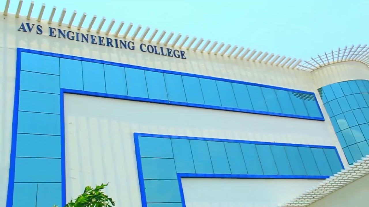 AVS ENGINEERING COLLEGE LATEST AD FILM - YouTube