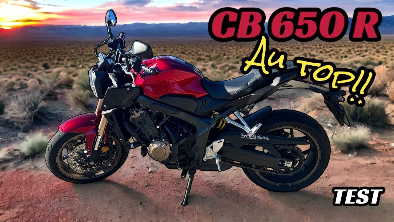 HONDA CB 650 R, CE ROADSTER EST BON!! - YouTube
