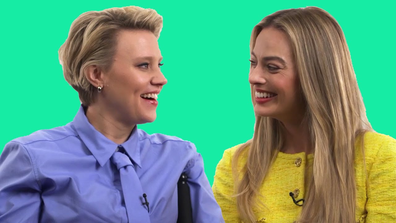 the Barbie cast being CHAOTIC for 12 minutes - YouTube