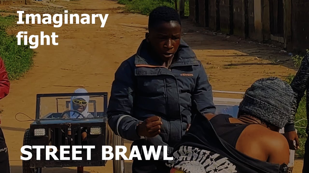 The imaginary fight - Hilarious Street Brawl Showdown: Action Comedy ...