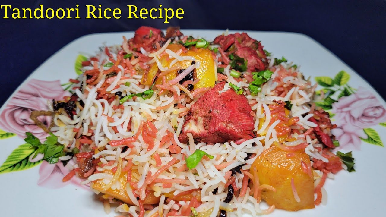 Easy Chicken Tandoori Rice (Biryani) Recipe | Rostone - YouTube