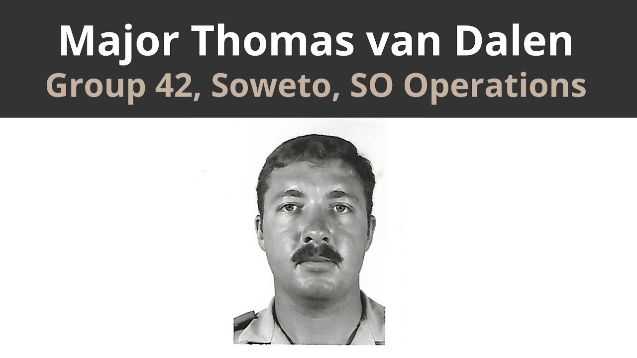 Legacy Conversations - Thomas van Dalen - SO Ops Group 42 (Soweto ...