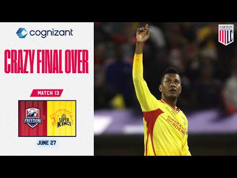 Hosein Get Final Over HAT TRICK, but Super Kings Fall Short! |  Cognizant Major League Cricket 2026