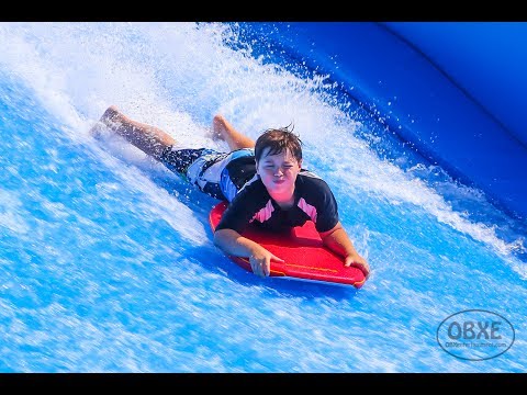 H2OBX Waterpark 2017 Flowrider Highlights | OBX Entertainment - YouTube