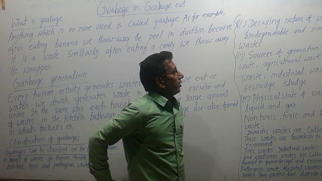 NCERT Class Six Science Chapter 16 Garbage In Garbage Out Part 1 YouTube ncert-class-six-science-chapter-16-garbage-in-garbage-out-part-1-youtube