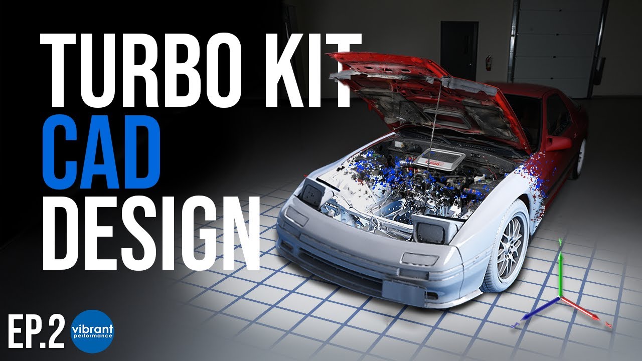 Designing an FC RX7 V-Mount with Vibrant Parts! - YouTube