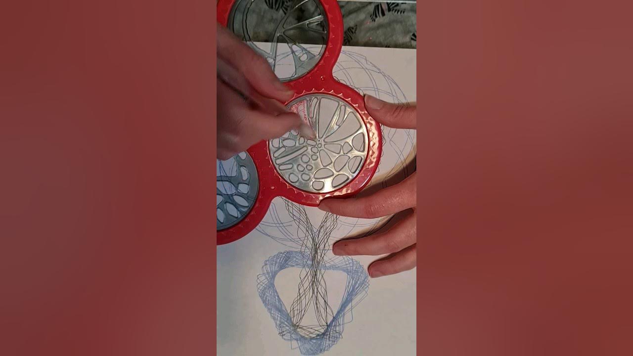 Multi vertix spirograph with an inline vertix #art #spirograph #pattern Balloon Sqeezed - YouTube
