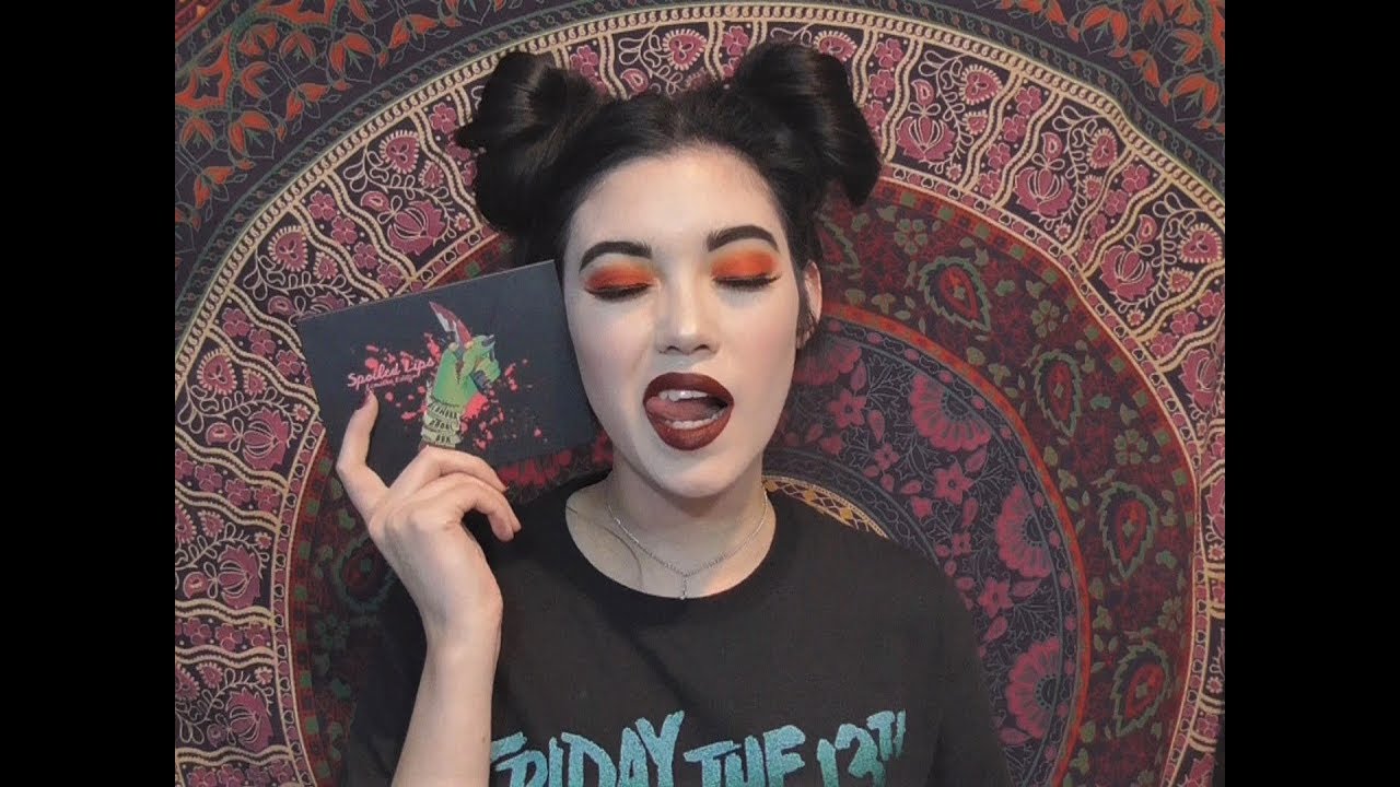 Glamour Ghoul Box/Spoiled Lips palette review - YouTube