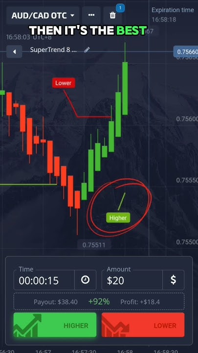 15 Seconds Supertrend Pocket Option Trick - YouTube