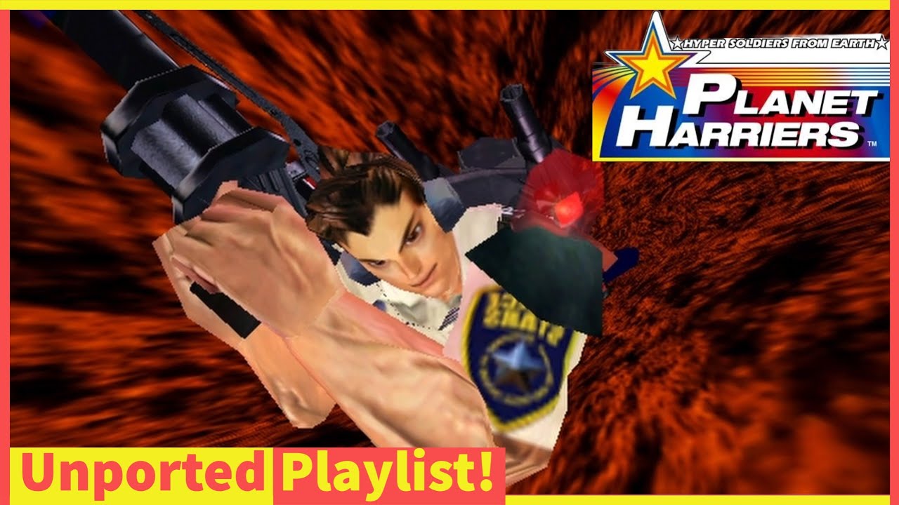 Sega's Nearly EXTINCT Arcade Game! Planet Harriers! Sega Dreamcast and ...