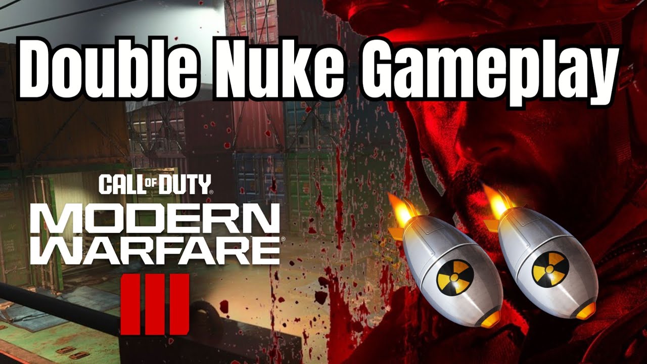 INSANE DOUBLE NUKE GAMEPLAY ON SHIPMENT MW3! - YouTube