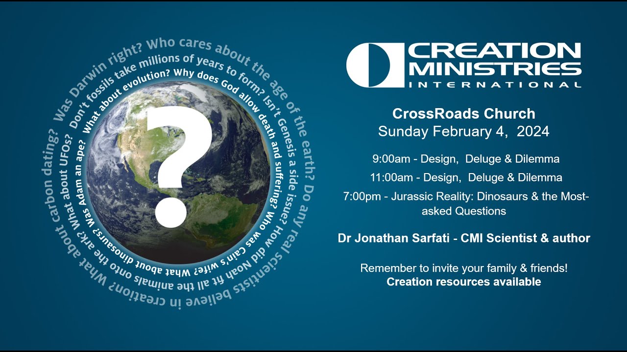 Creation Ministries International Evening Service - February 4, 2024 ...