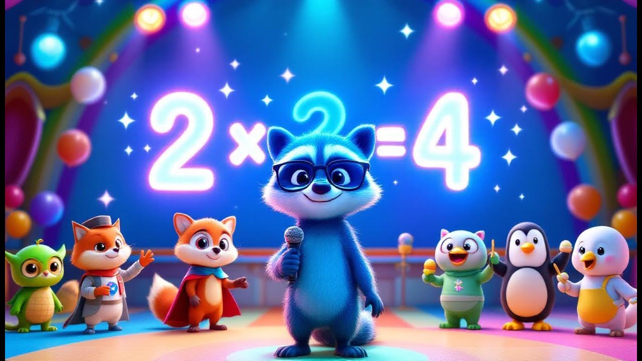 Multiplication Song for Kids | Muki Kids Song | Educational Song | Math ...