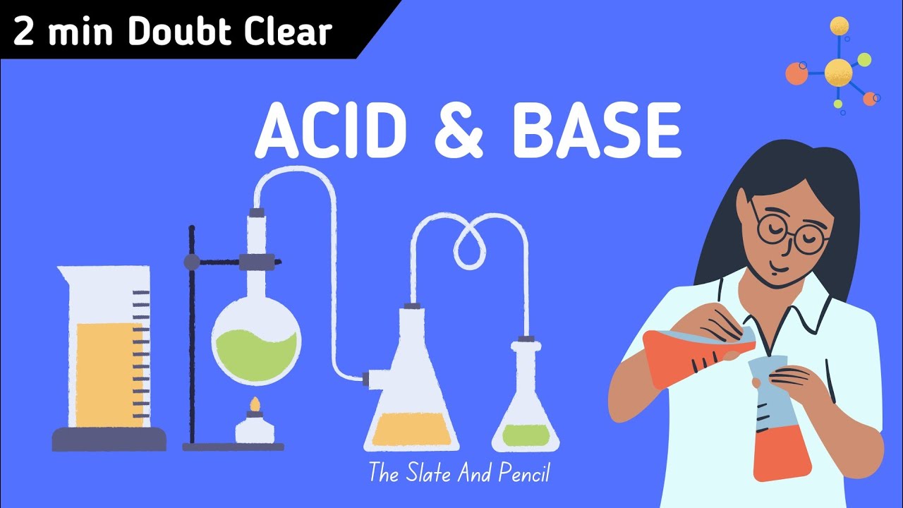 Difference between Acid and Base | Quick science | tsplearning - YouTube