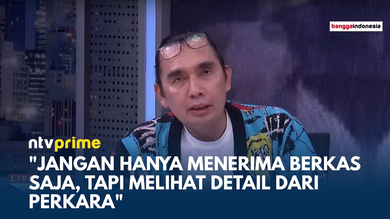 Pakar Hukum, Azmi Syahputra: Jaksa Menerima Berkas Tanpa Melihat Detail ...