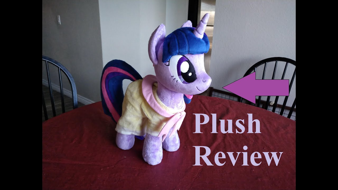 Custom Twilight Sparkle Plush - YouTube