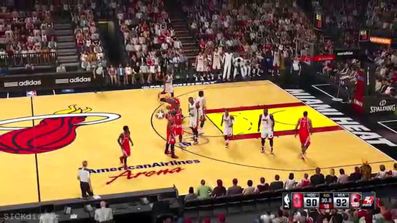 Houston Rockets vs Miami Heat 4th Quarter : NBA 2K15 Gameplay w/ SICK ...