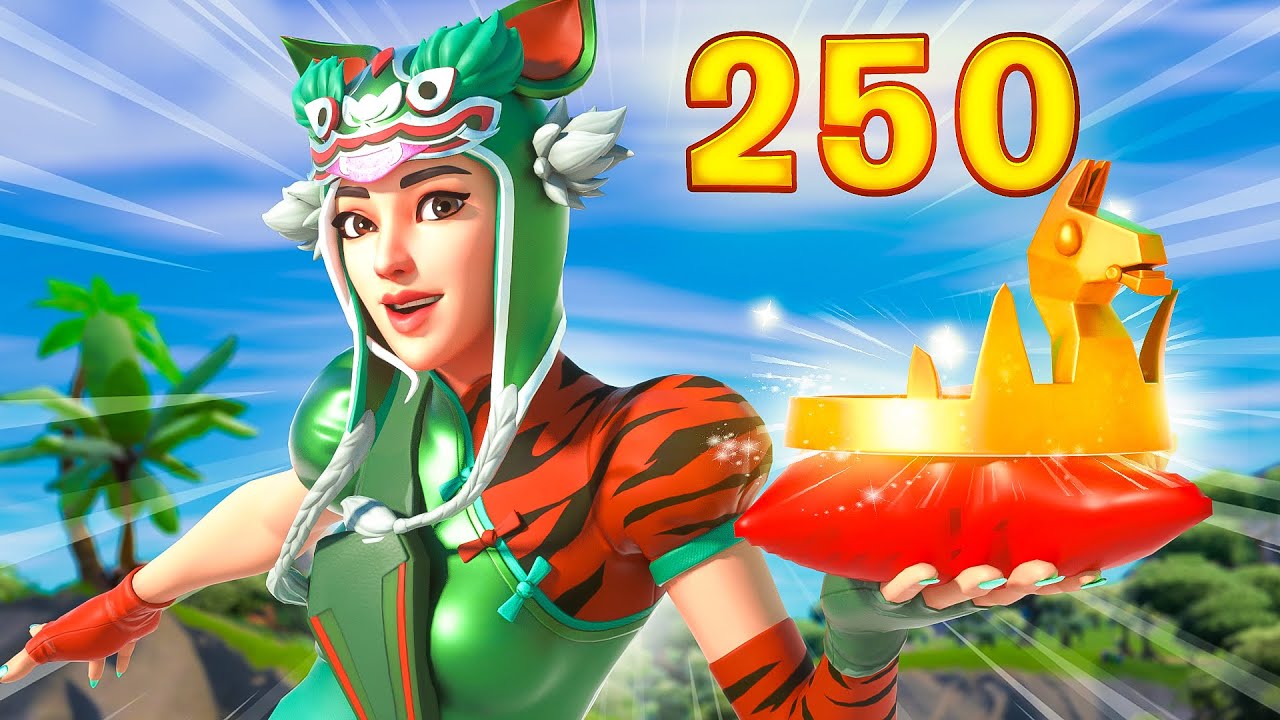 How I Got 250 Crown Wins in Fortnite! (impossible) - YouTube