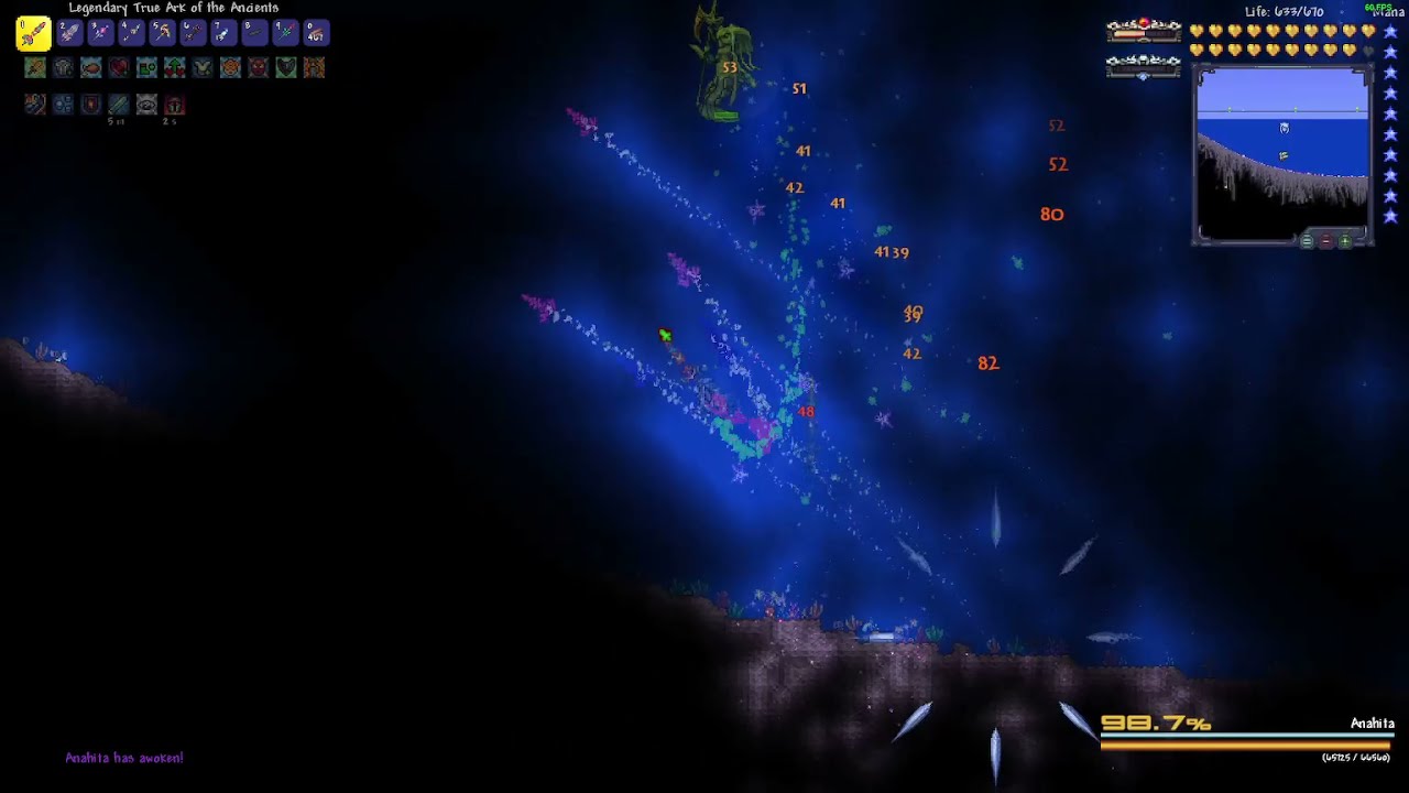 Terraria Calamity Mod: Leviathan and Anahita (Death Mode) - YouTube