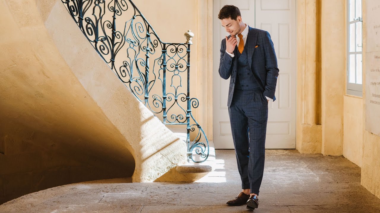 Costume sur mesure homme - Silas - YouTube