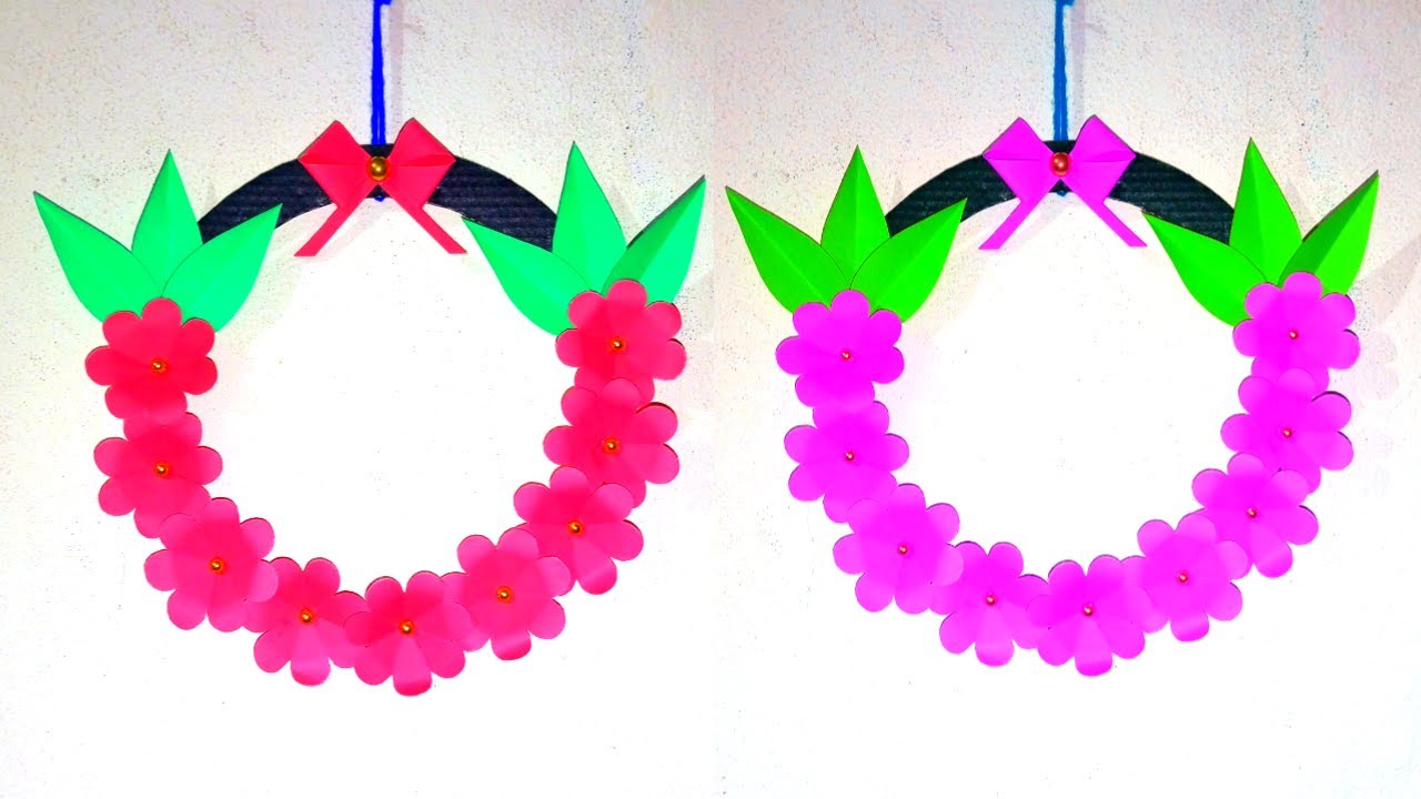 Kagojer ful banano | Hater Kaj |কাগজের ফুল | Paper Flowers | Ful | ফুল ...