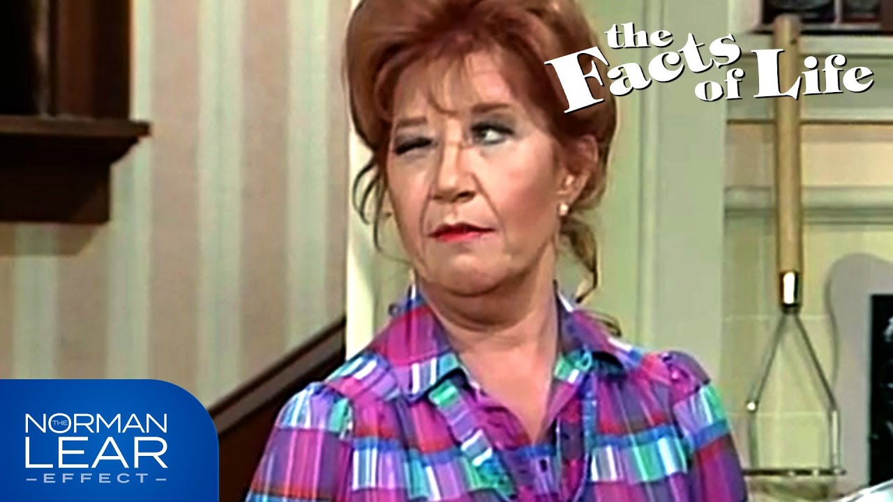 The Facts of Life | Mrs. Garrett Struggles With Stress Relief | The ...