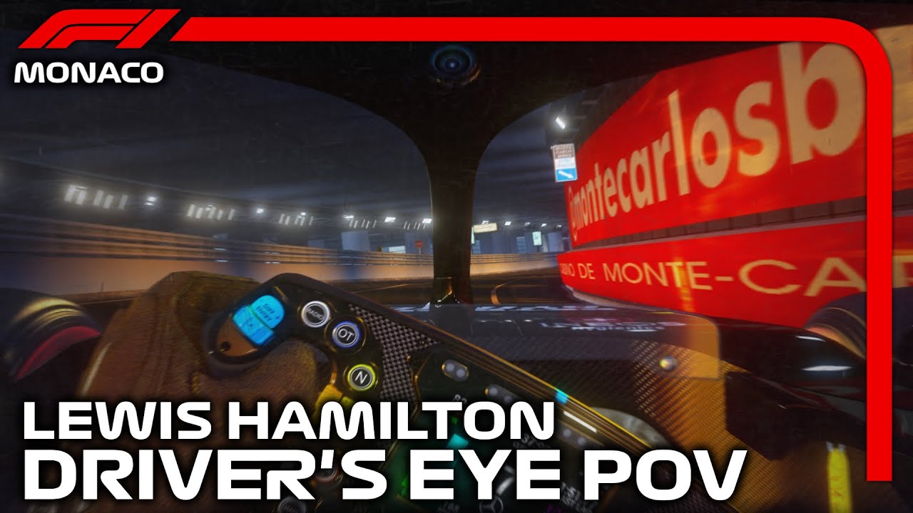 F1 Driver's Eye View of Monaco | Lewis Hamilton Onboard Lap | (Assetto ...