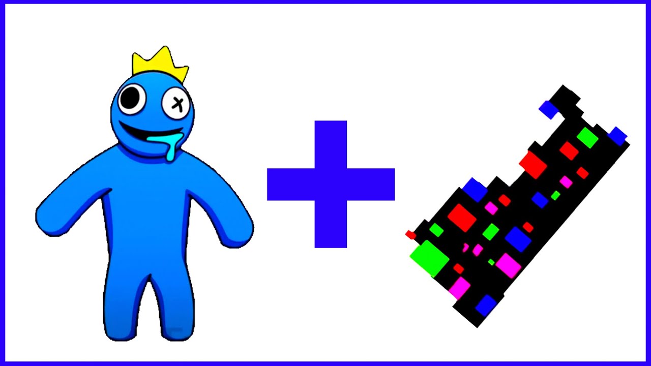 Roblox Rainbow Friends Blue + Corrupted = Rainbow Friends Animation №85 ...