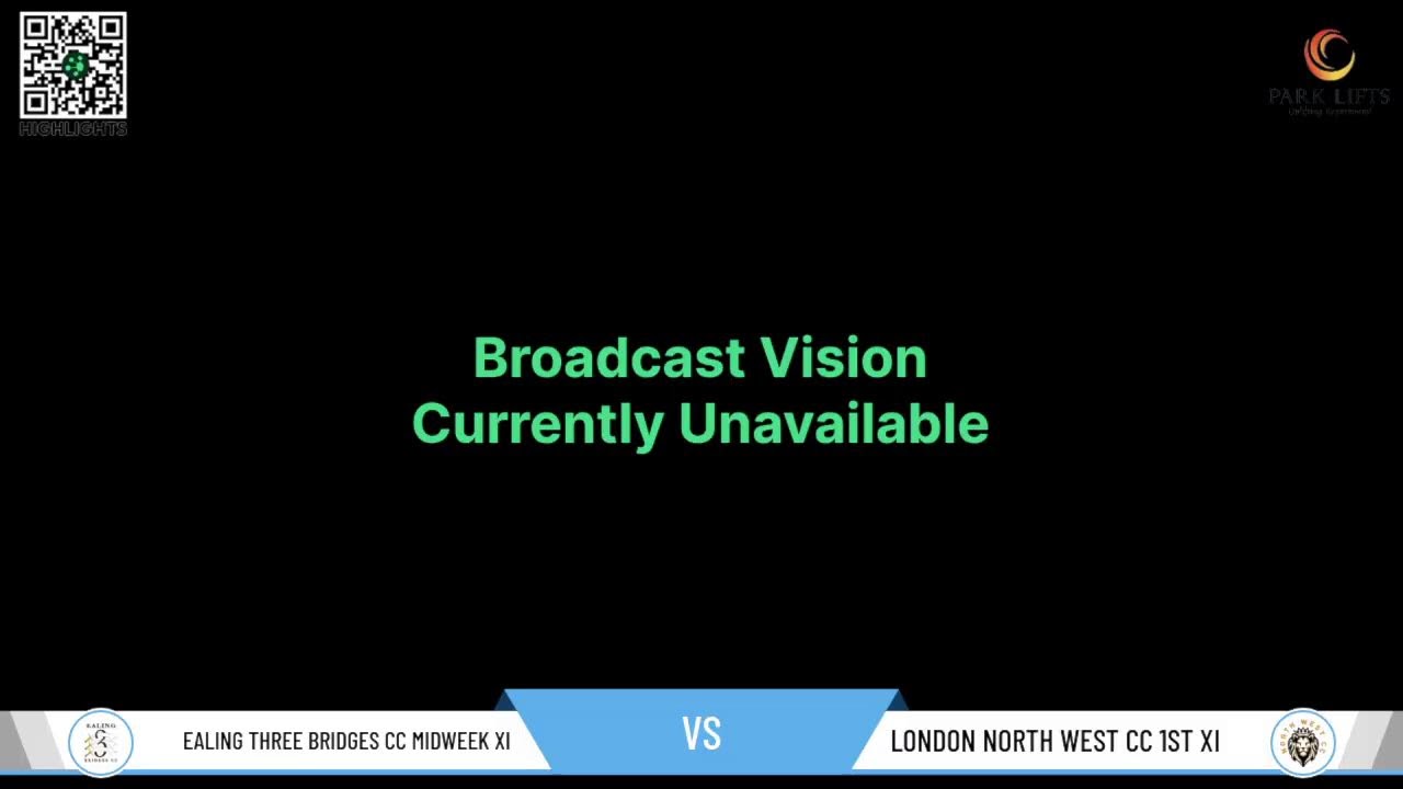 Ealing Three Bridges CC Midweek XI v London North West CC 1st XI - YouTube