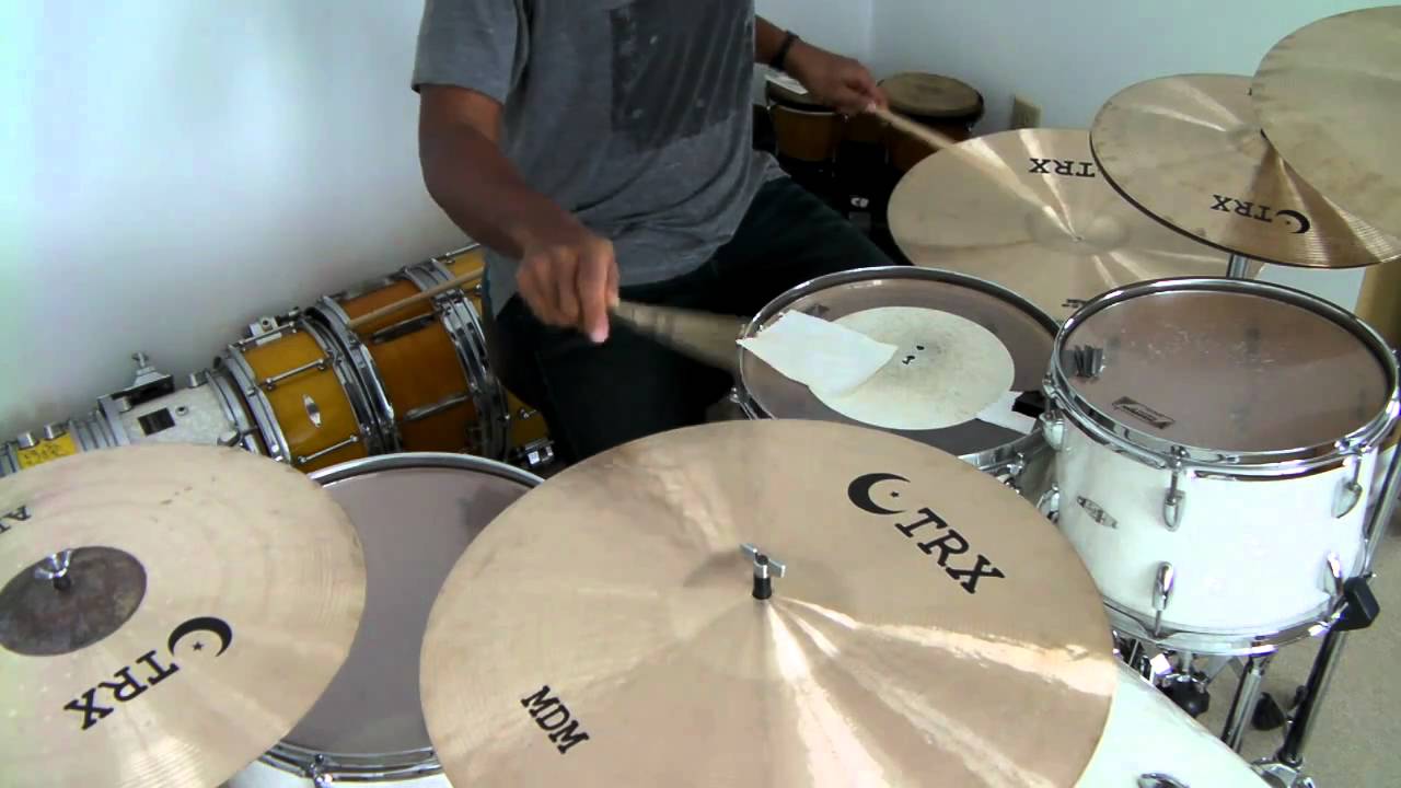 TREECE TRX CYMBALS VATER STICK C AND C CUSTOM DRUMS KICKPORT PHL - YouTube